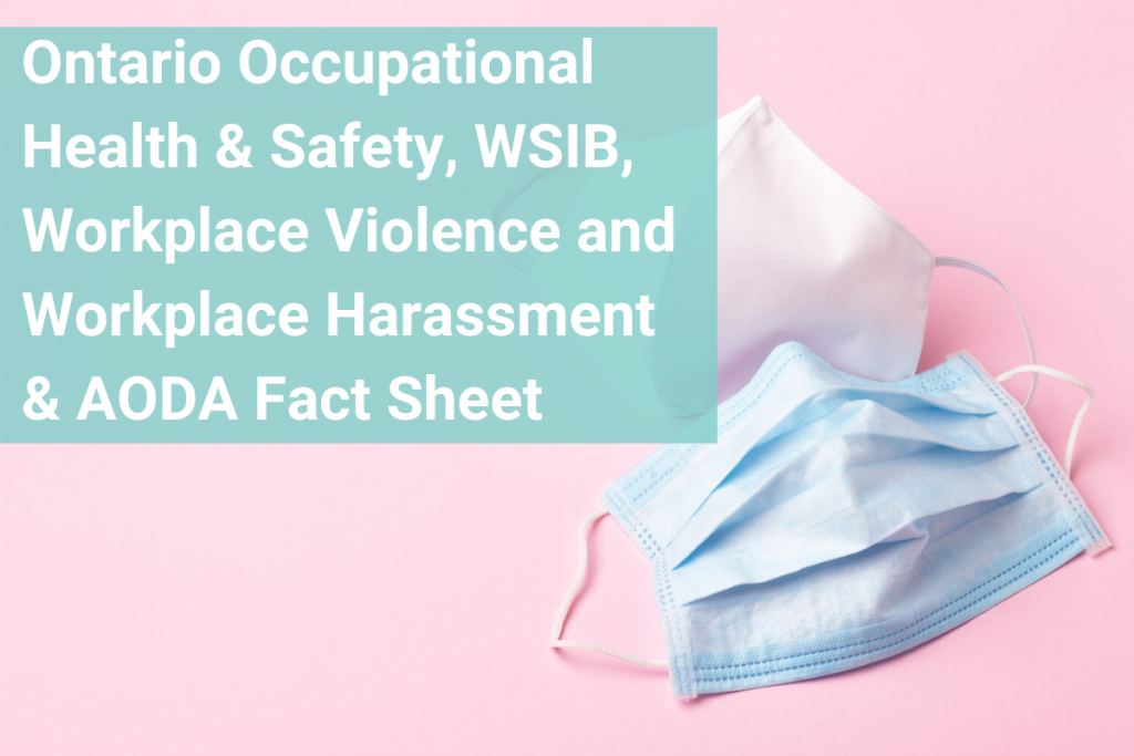 Ontario Occupational Health & Safety, WSIB, Workplace Violence and ...